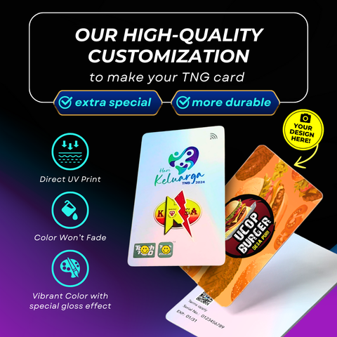 Custom Print TNG Card NFC – byonstudio.com