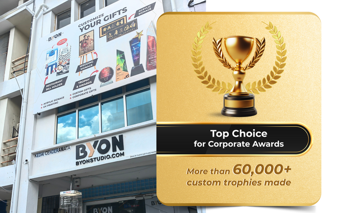 Custom Crystal Trophy Malaysia | Byon Studio – byonstudio.com
